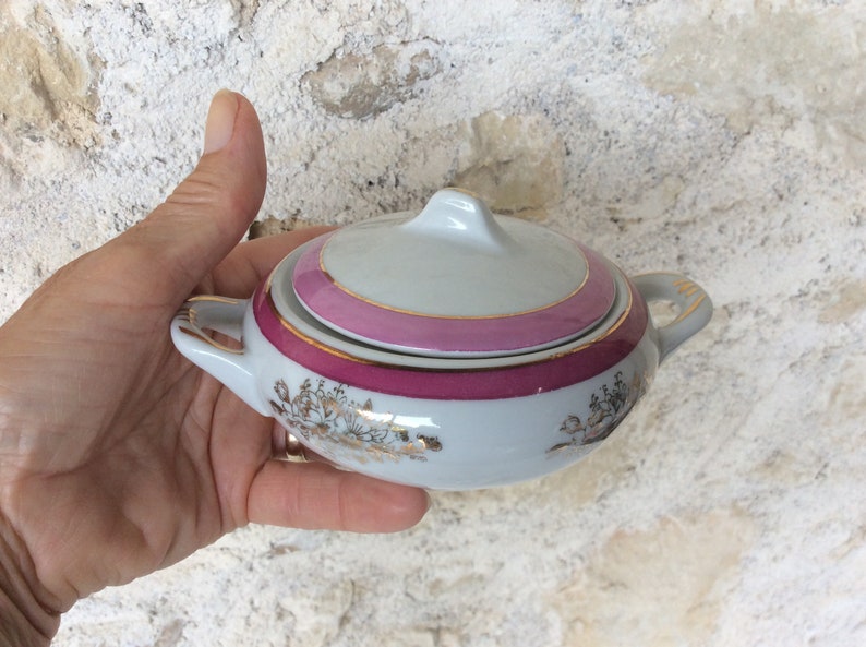 Vintage Porcelain Childrens Play Dinnerware Set - Etsy