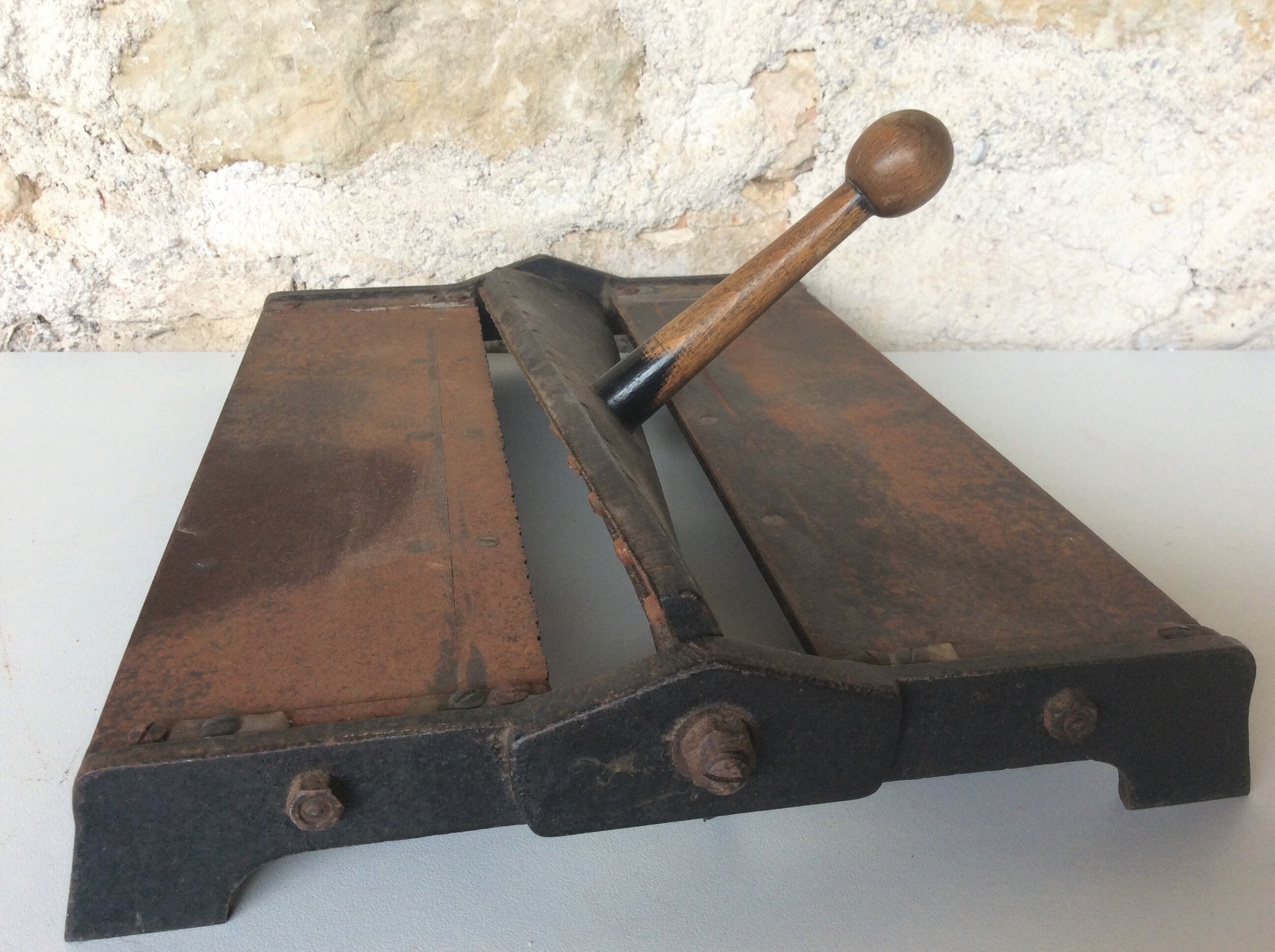 Antique Photo Guillotine a French Manual Paper Cutter | Etsy
