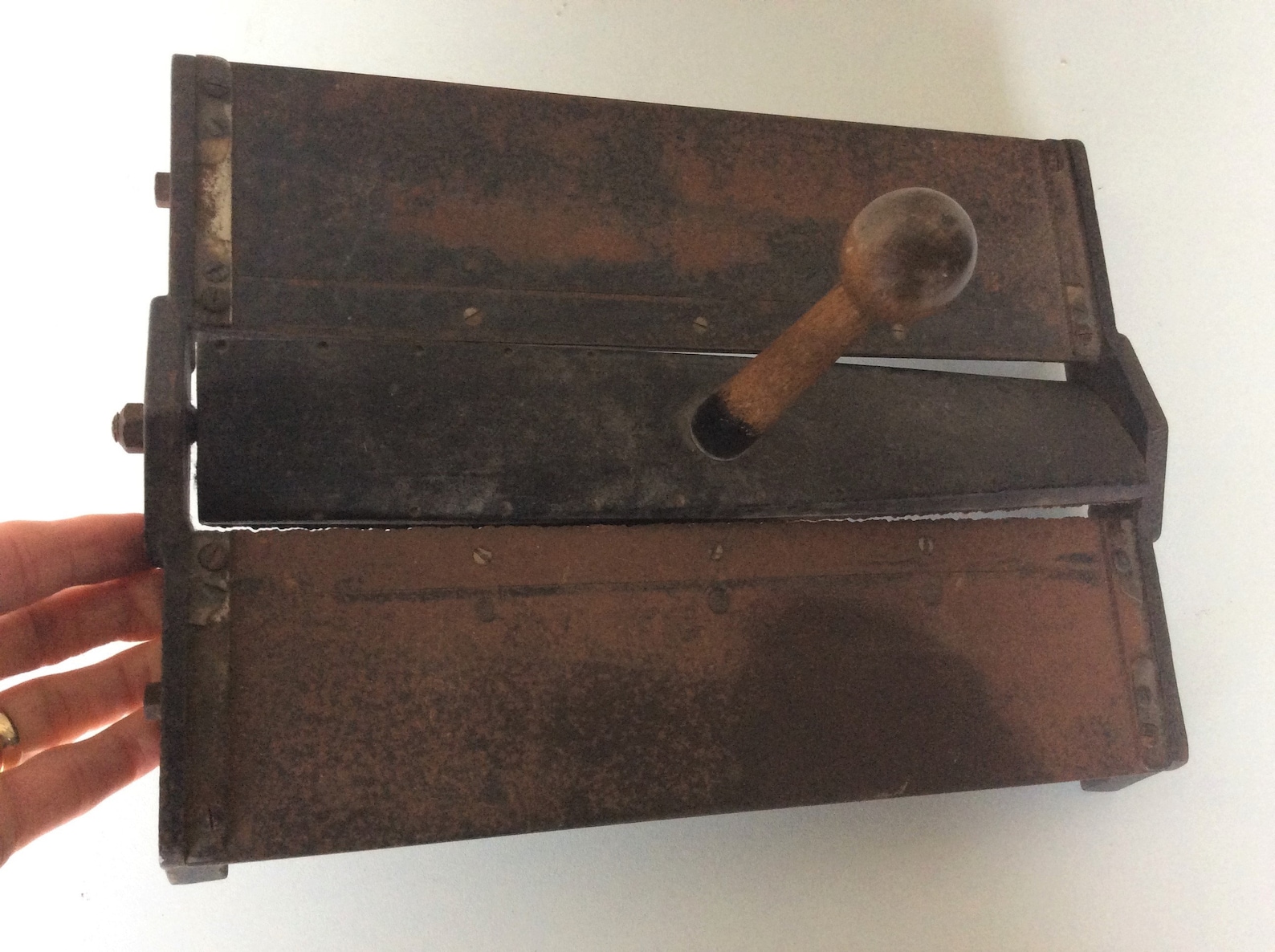Antique Photo Guillotine a French Manual Paper Cutter | Etsy