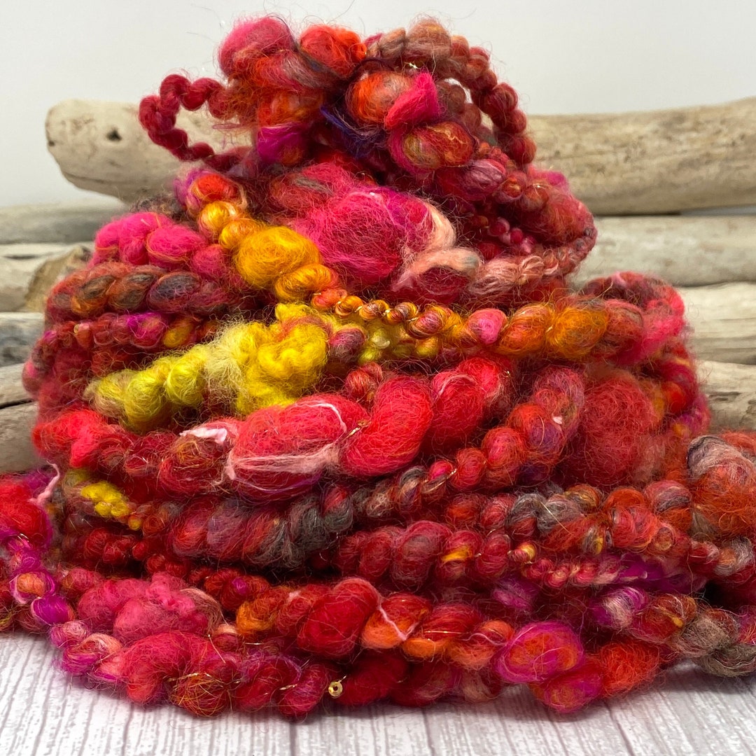 SHIMMY, Scrappy Spiral Ply Art Yarn, Soft Squishy Shaggy, Super Bulky ...