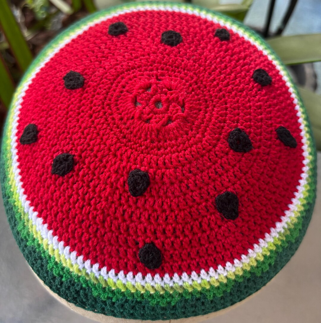 Watermelon Kippah Yarmulke Tree Kiwi or Any Fruit Vegetable Food or ...