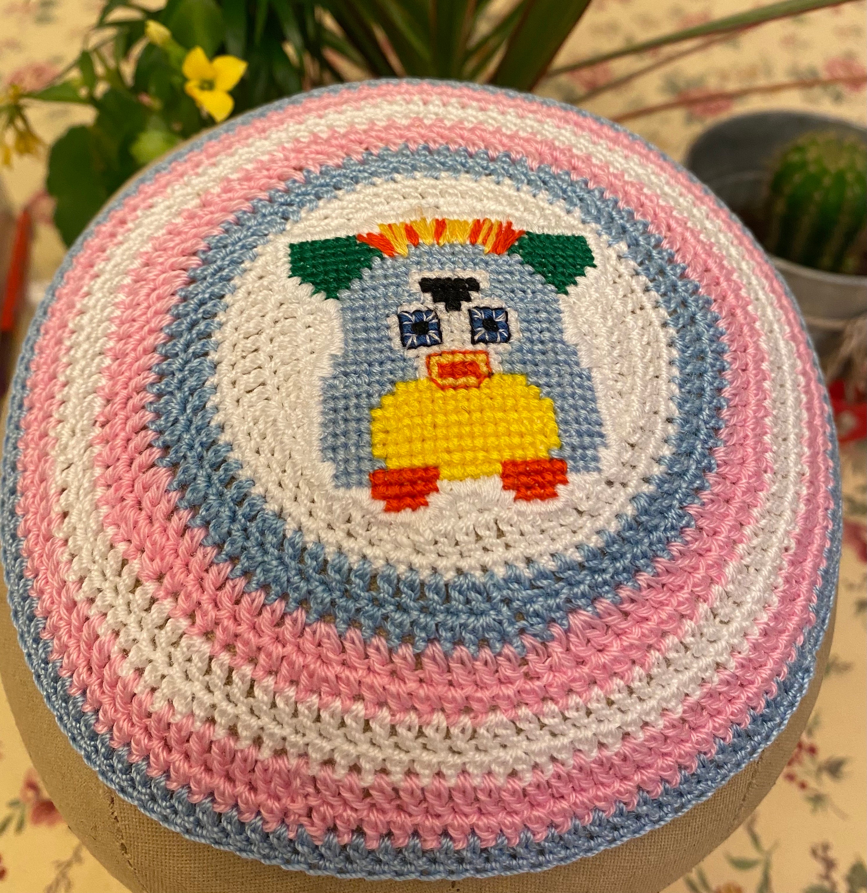 Kids Kippah. Who’s YOUR Favorite Character? Hand Crocheted and Cross ...
