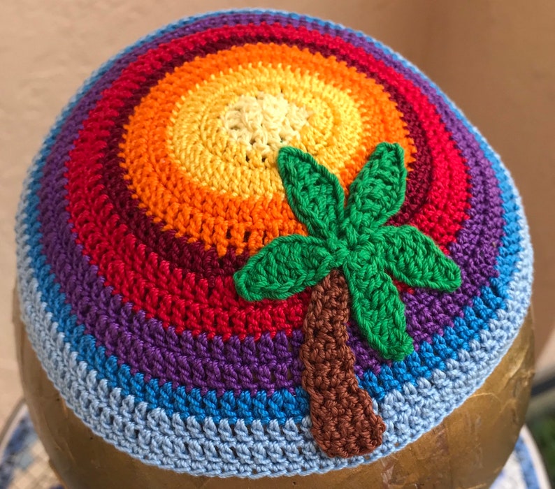 Girls Colorful Butterfly Kippah or ANY Favorite Thing Bat | Etsy