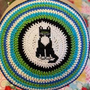 YOUR Cat Kippah Yarmulke YOUR Dog or Any Animal. Hand Crocheted and ...