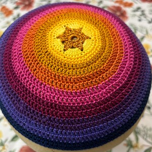 Tropical Beach Kippah Florida Hawaii Miami Beach Sunset Palm Tree ...