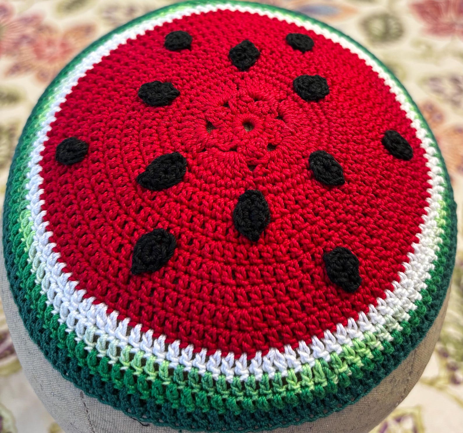 Watermelon Kippah Yarmulke Tree Kiwi or Any Fruit Vegetable Food or ...