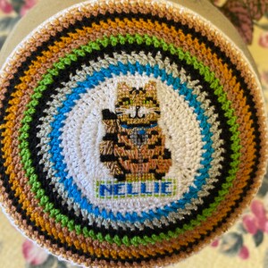 YOUR Cat Kippah Yarmulke YOUR Dog or Any Animal. Hand Crocheted and ...
