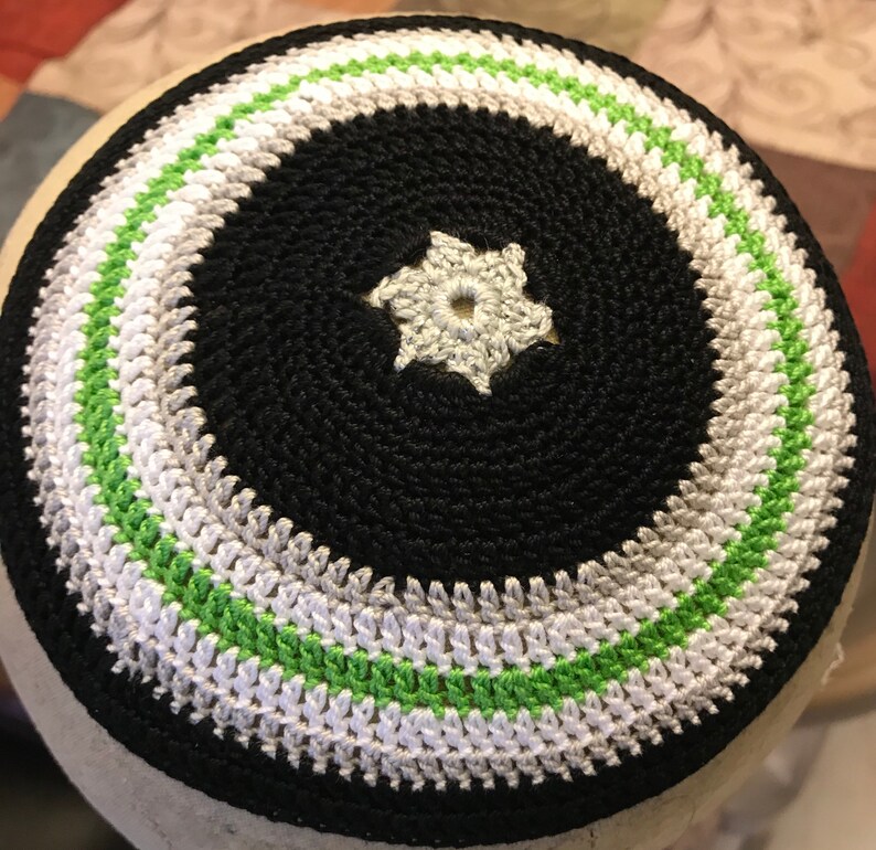 Lesbian Pride Jewish Kippah Yarmulke. Hand Crocheted. Always - Etsy
