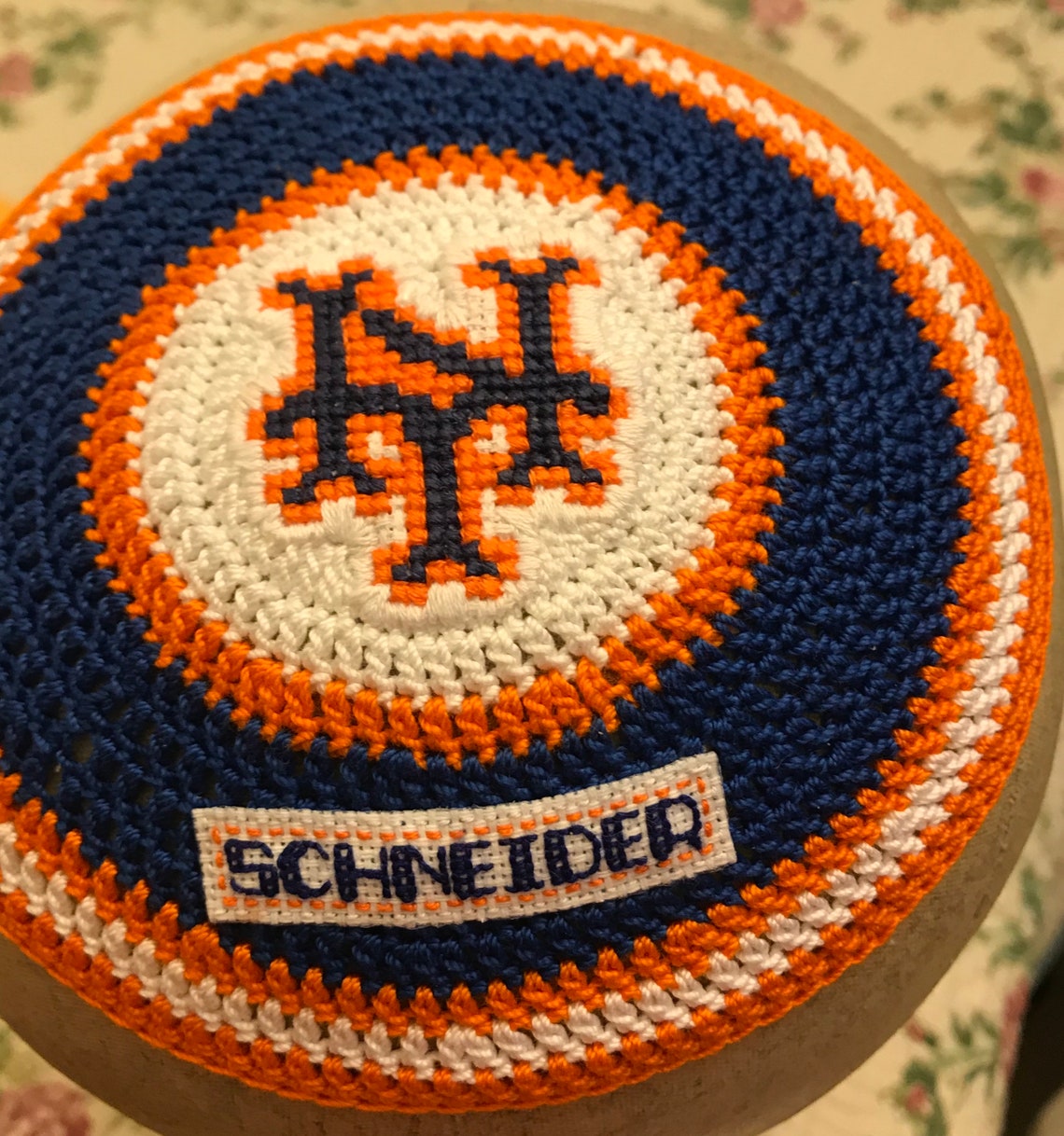 New York Yankees Inspired Kippah Yarmulke New York Mets Jets | Etsy