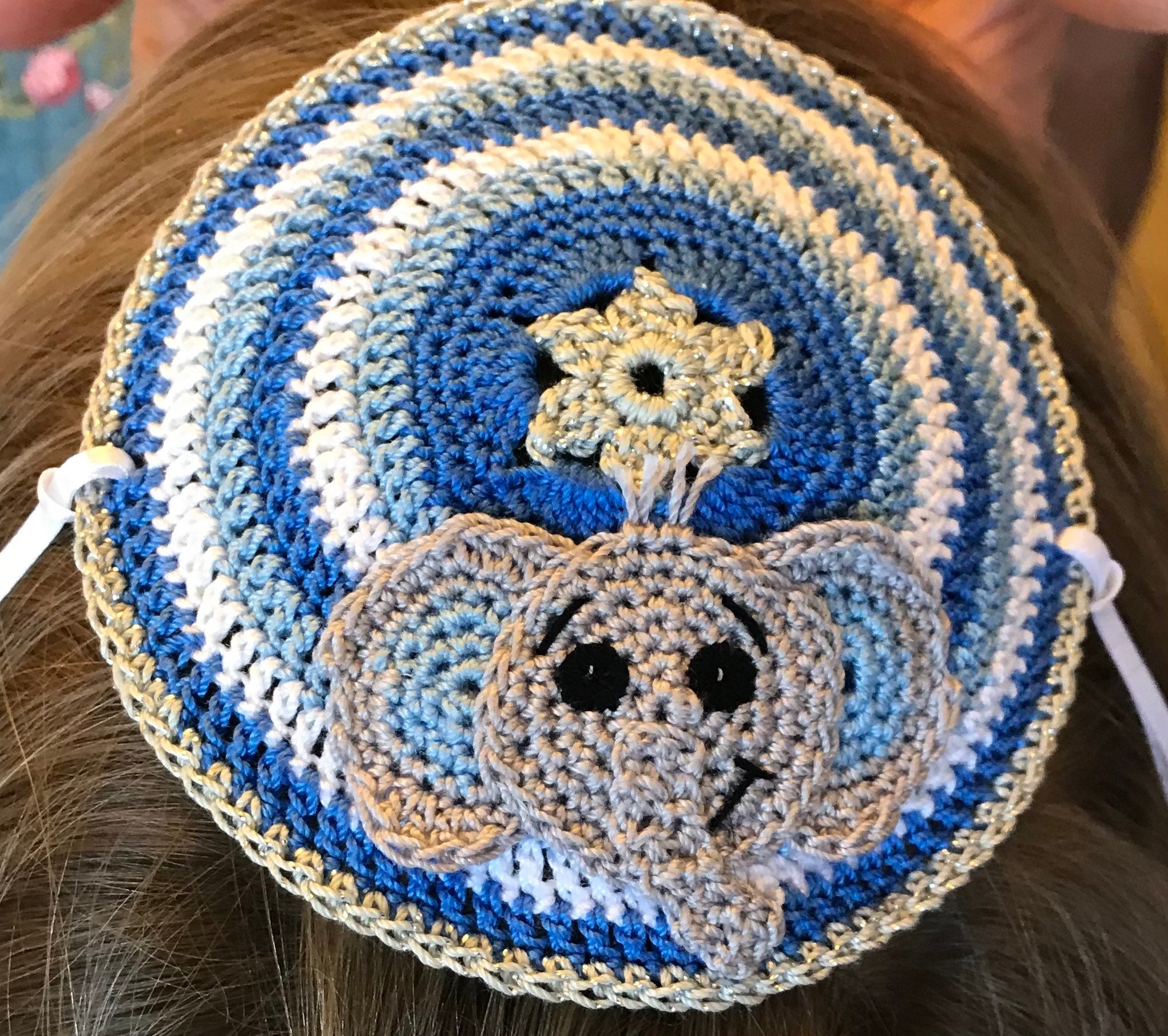 A Baby Kippah Child Toddler Bris Yarmulke Lion, Teddy Bear Panda or ...