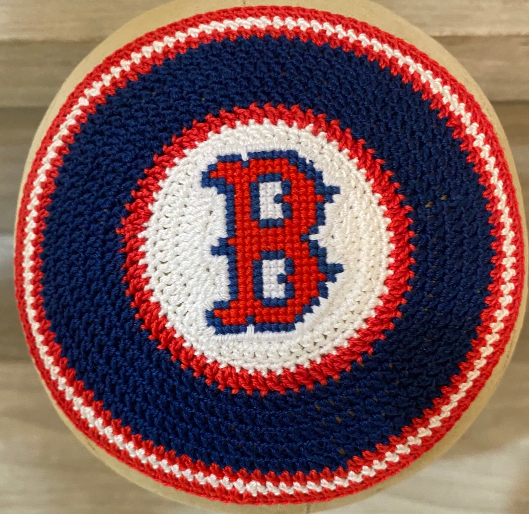 A Boston Red Sox Inspired Kippah Yarmulke Phillies MLB Baseball Sports ...