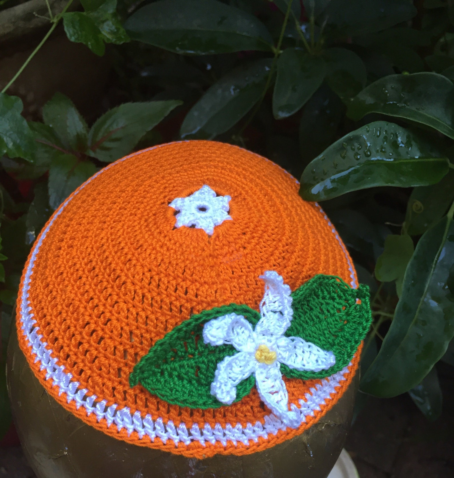 Watermelon Kippah Yarmulke Tree Kiwi or Any Fruit Vegetable | Etsy