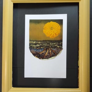 Original Surrealist Collage Art by the Lovely Ugly "sunset" - NOT A ...