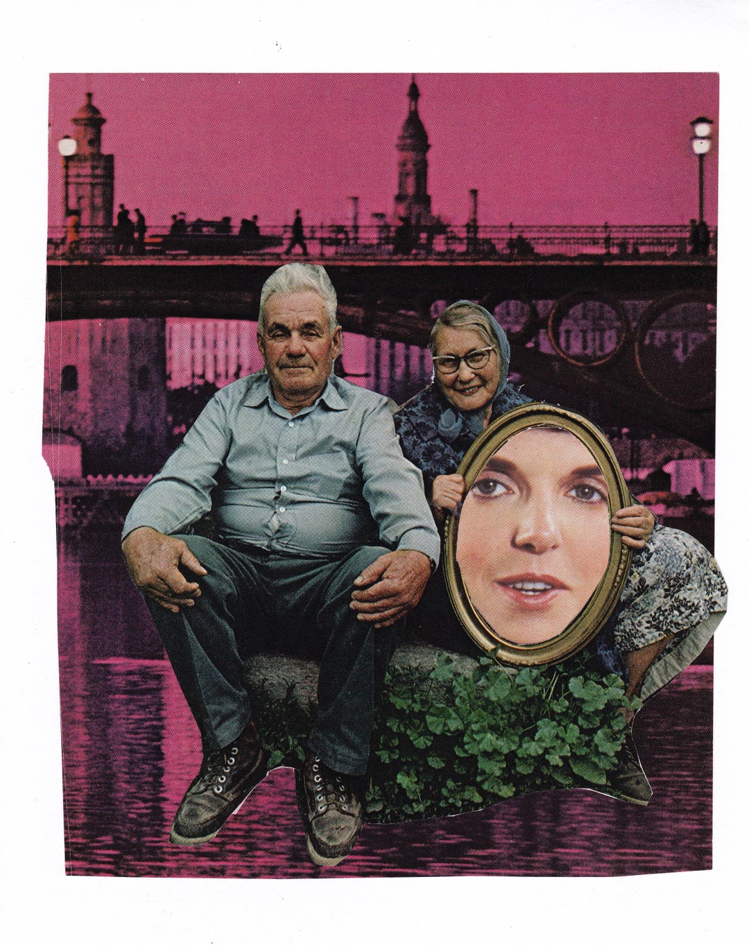 Original Surrealist Collage Art by the Lovely Ugly "have You Seen Her ...