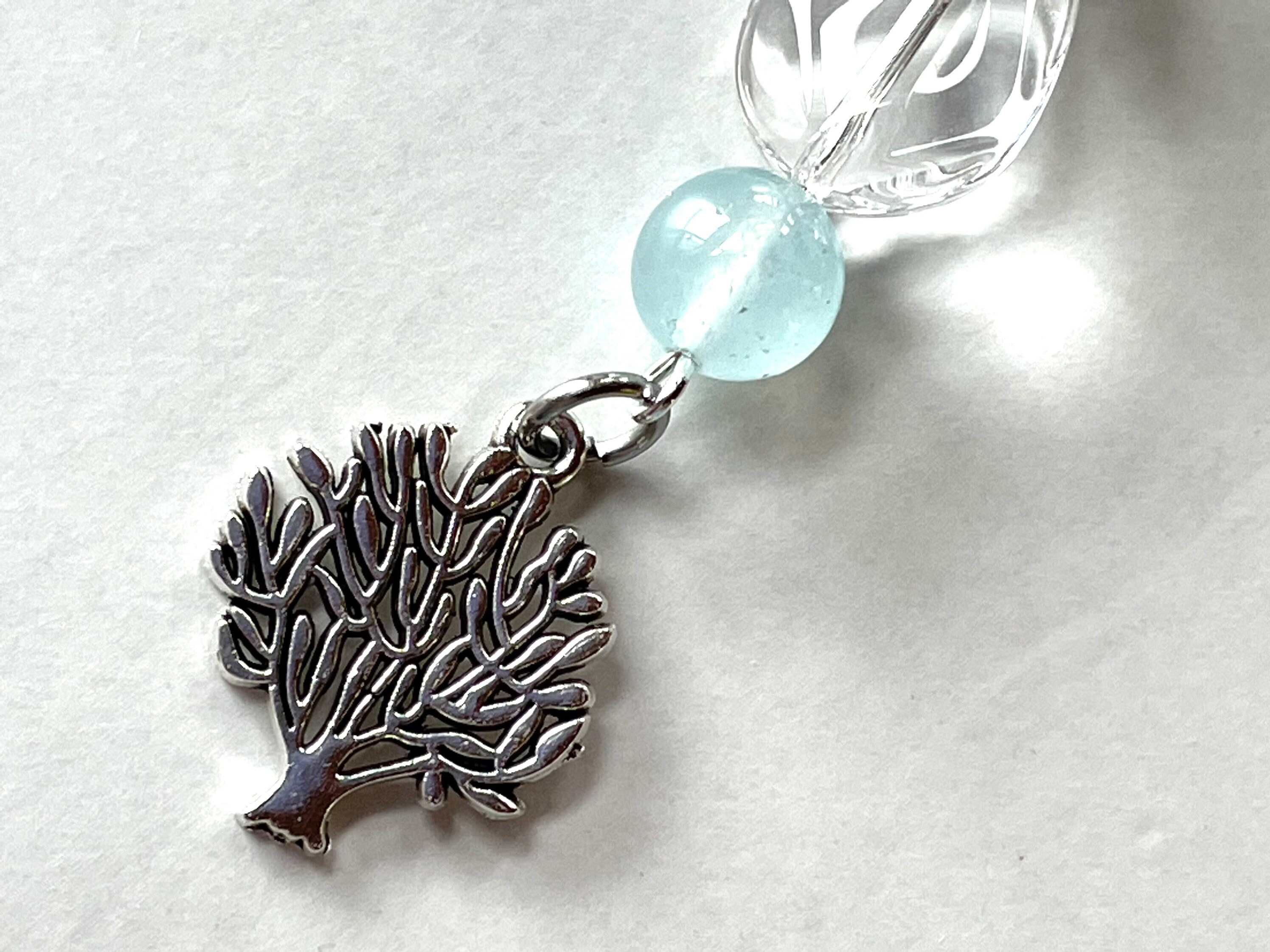 Celestine Angel Family Tree Clear Dress Heart Keychain - Etsy