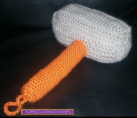 Thor Inspired Crochet Hammer Pattern Newborn Photo Prop - Etsy