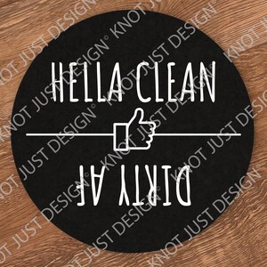 Dishwasher Magnet Bundle 3 Digital Files to Create Your Own Clean ...