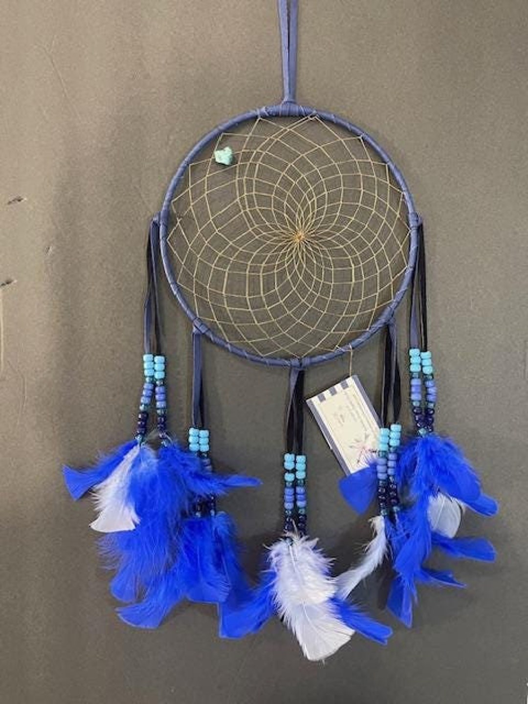 BLUE MOUNTAINS, Blue Dream Catcher, Baby Blue Dream Catchers, Native ...