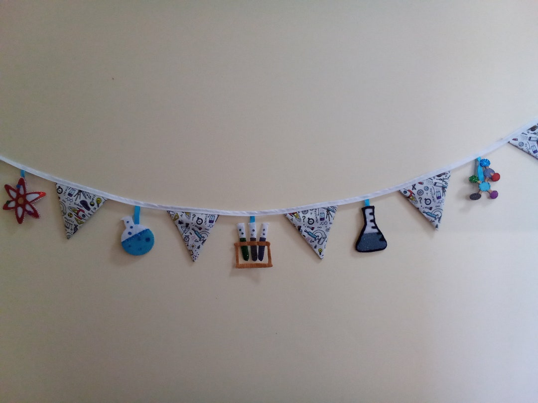Chemistry Science Bunting - Etsy