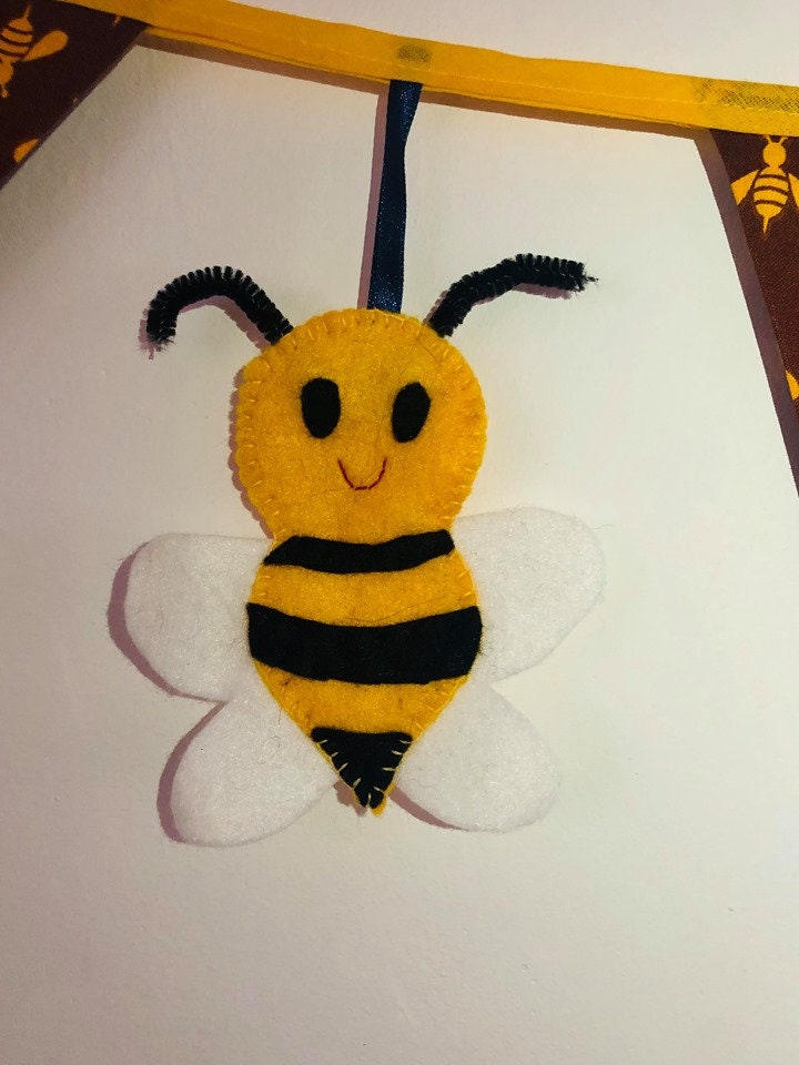 Bumble Bee Bunting - Etsy