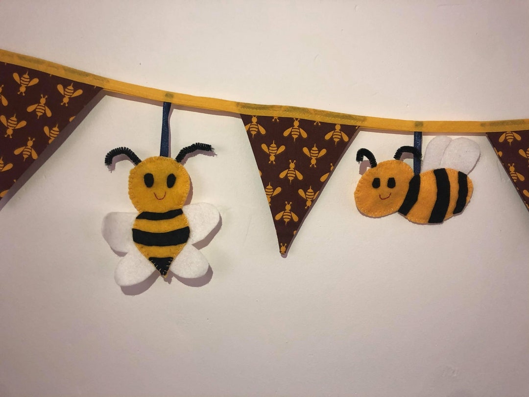 Bumble Bee Bunting - Etsy