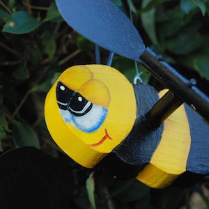 Bumble Bee Whirlygig, Whirligigs Wind Spinners, W - Etsy