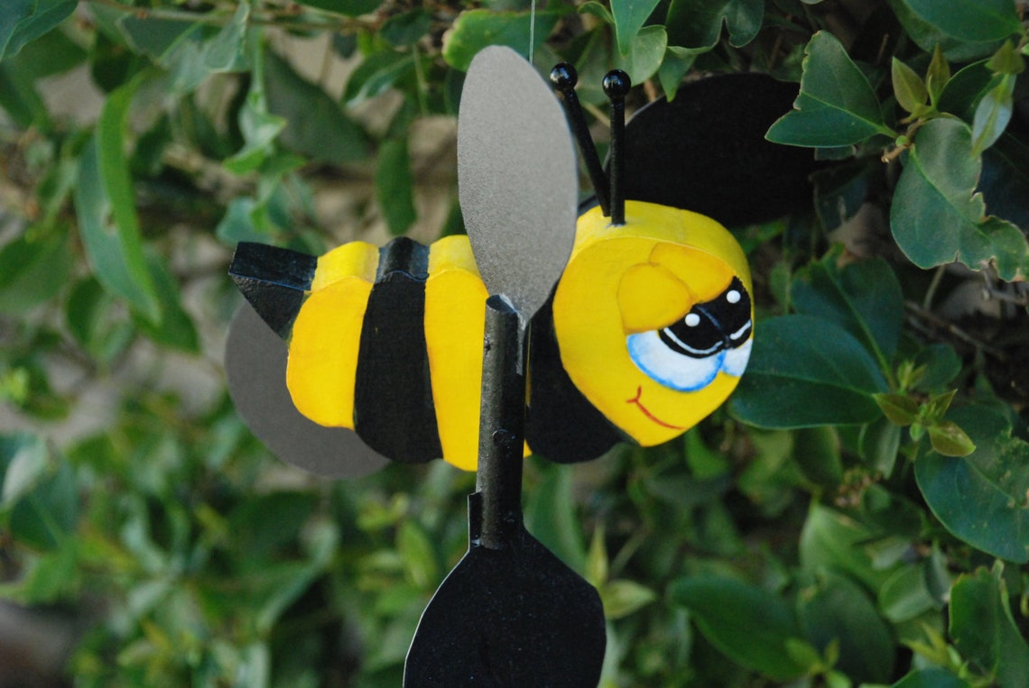 Bumble Bee Whirlygig, Whirligigs Wind Spinners, W - Etsy