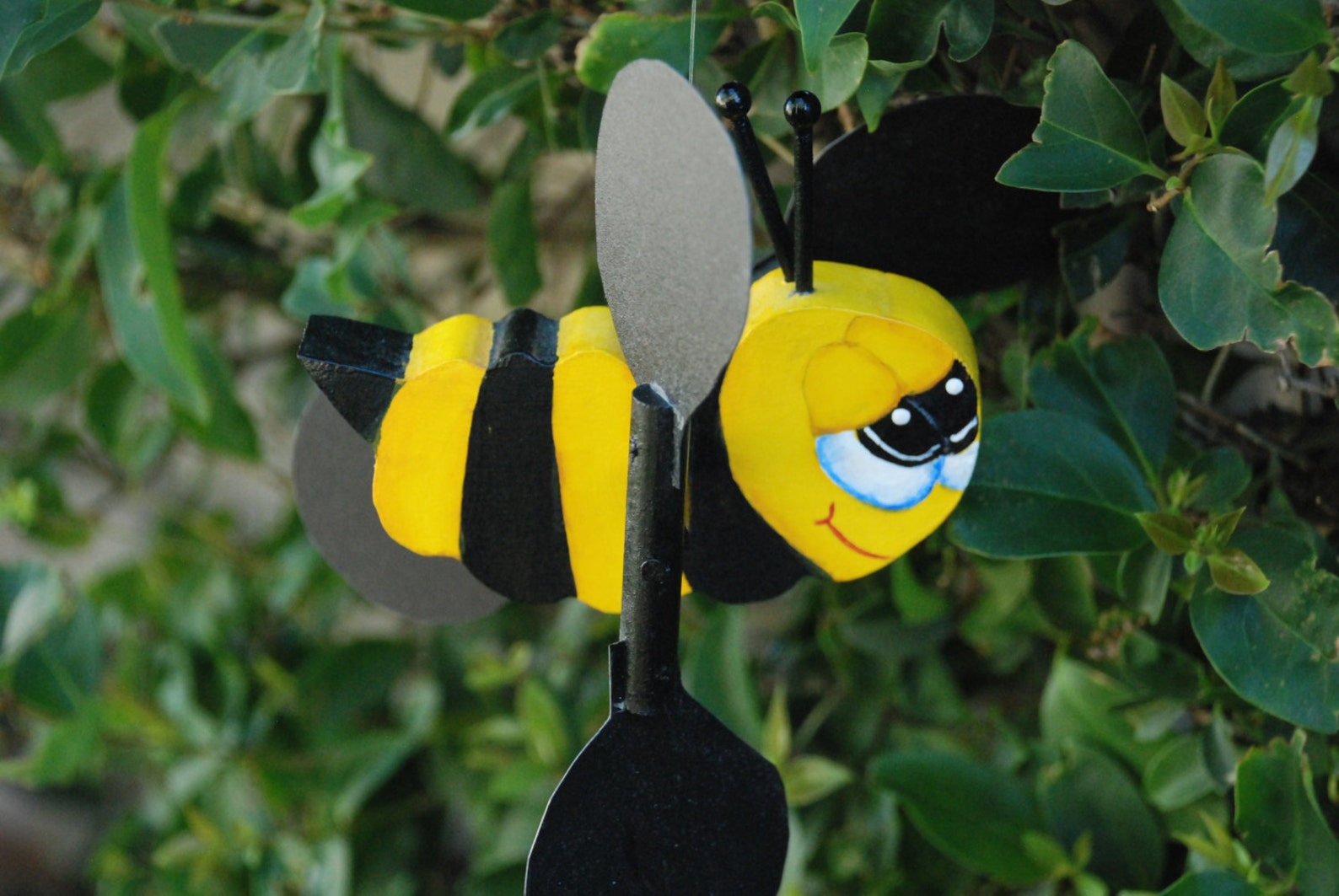 Bumble Bee Whirlygig Whirligigs Wind Spinners W - Etsy Canada