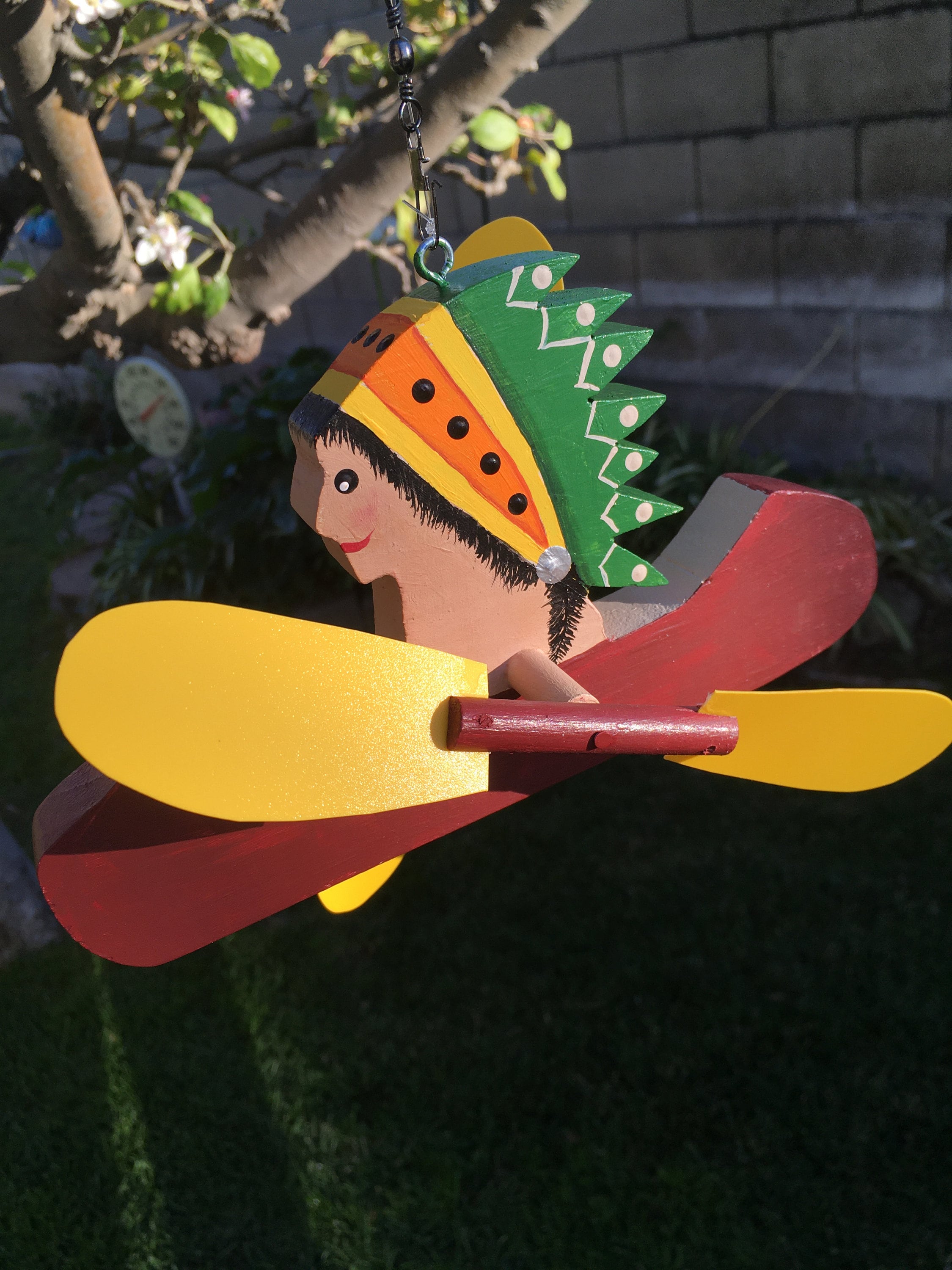 Native American Whirlygig. Whirligigs Wind Spinners, Whirligigs - Etsy