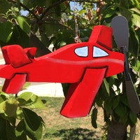 Aeronca Sedan (15AC) Airplane Float Plane Weathervane, Windmill ...