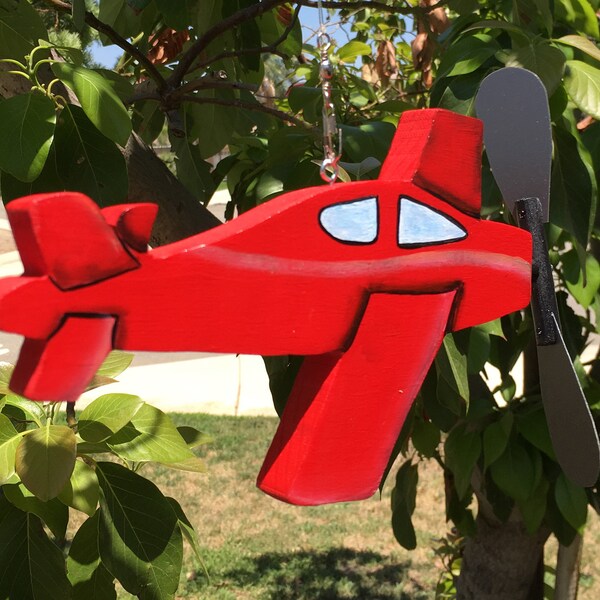 Airplane Wind Spinner - Etsy