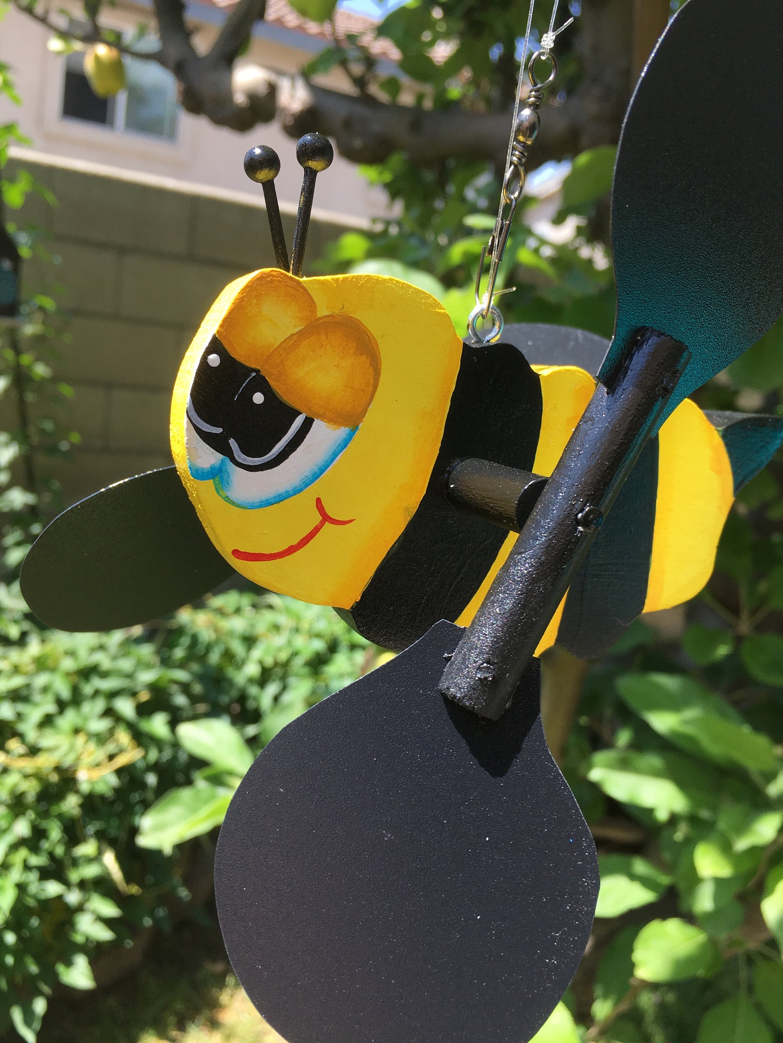 Bumble Bee Whirlygig, Whirligigs Wind Spinners, W - Etsy