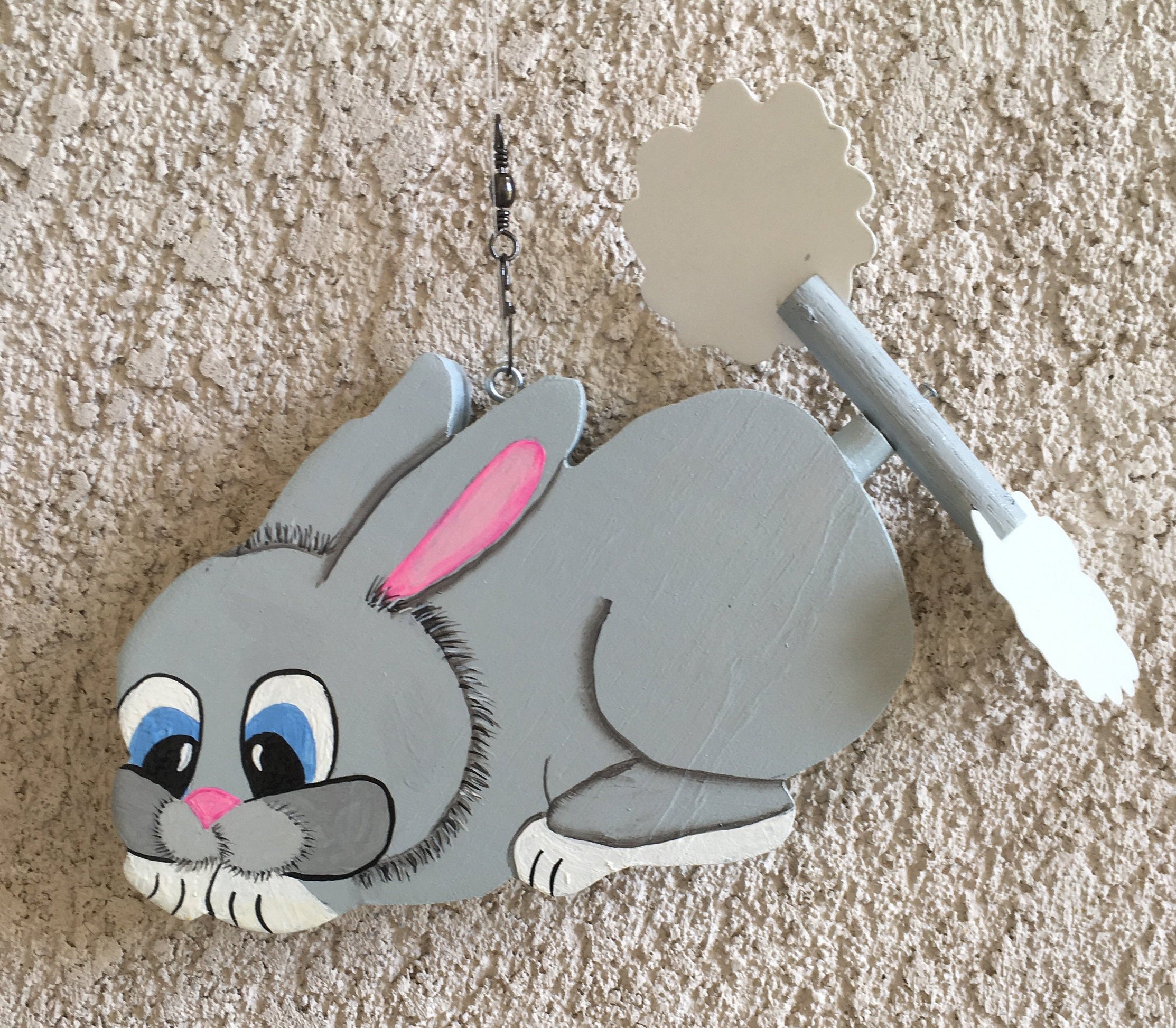 Wanda Wabbit Whirlygig Rabbit Bunny Whirligigs Wind - Etsy