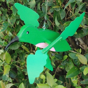 Hummingbird Whirlygig, Whirligig Wind Spinners, Whirligig - Etsy