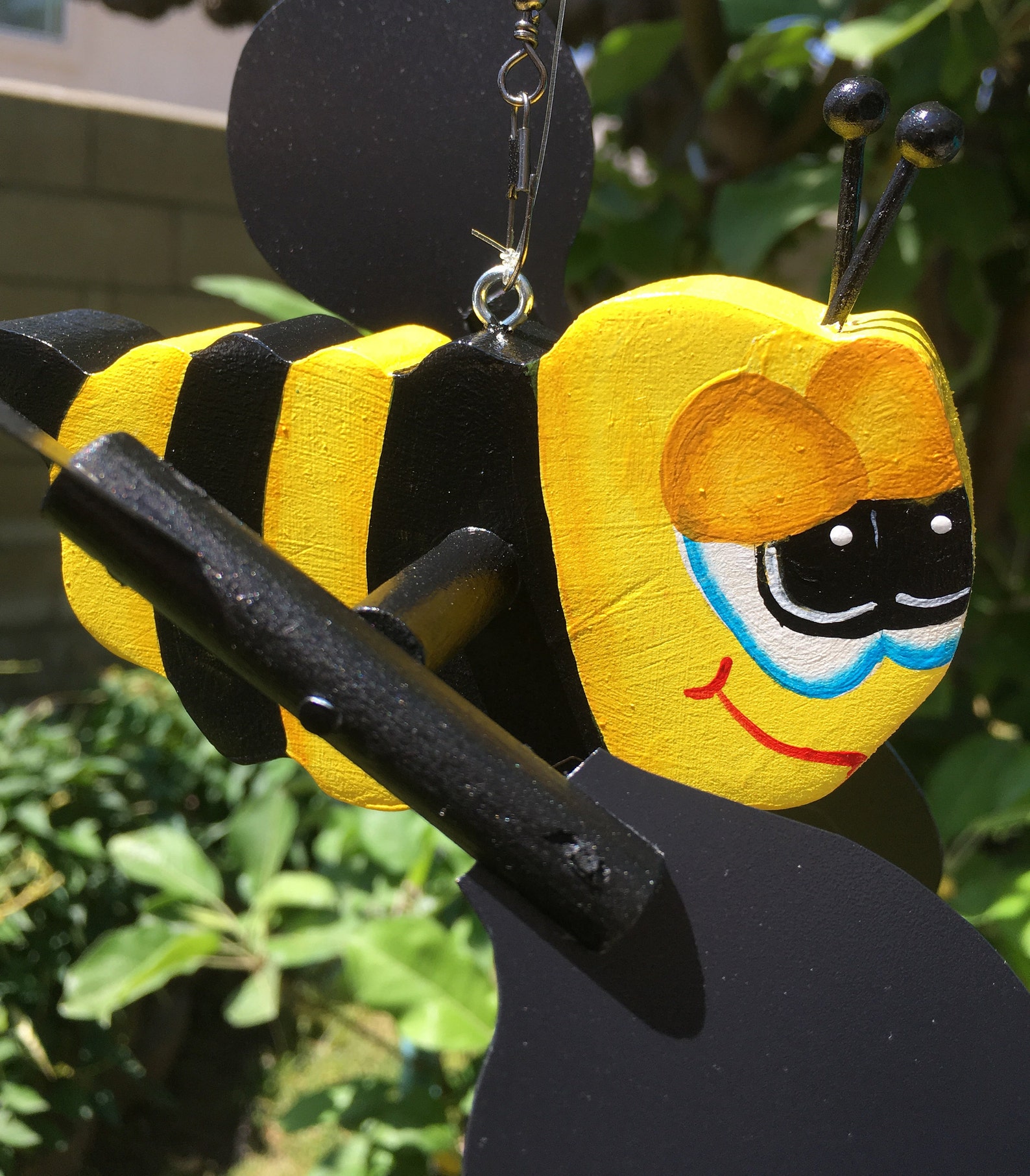 Bumble Bee Whirlygig, Whirligigs Wind Spinners, W - Etsy