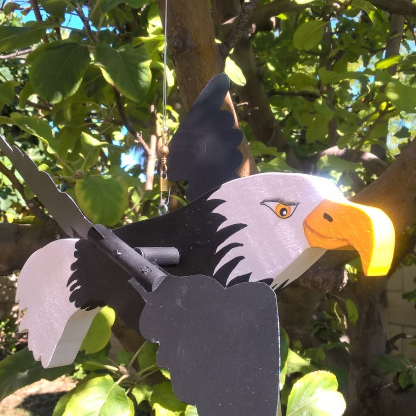 Bald Eagle Whirlygig Whirligigs Wind Spinners Whirligigs - Etsy Singapore