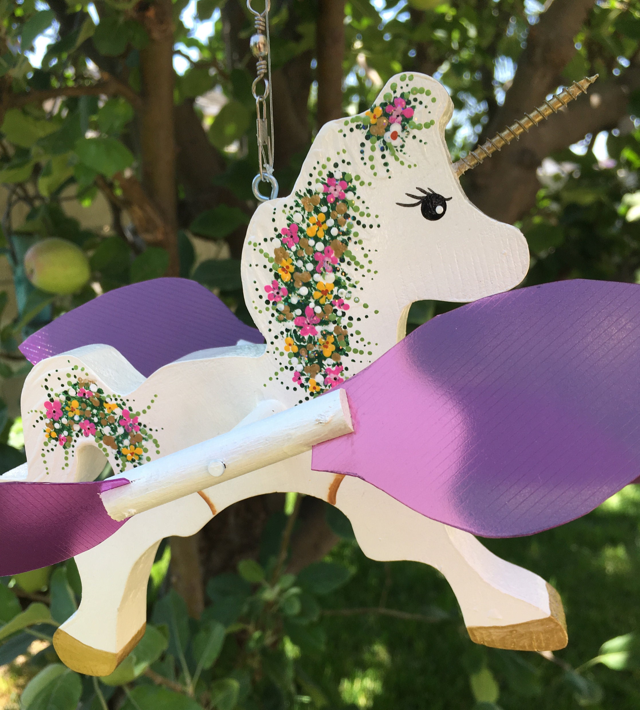 Unicorn Whirlygig, Whirligigs Wind Spinners, Whirligigs - Etsy