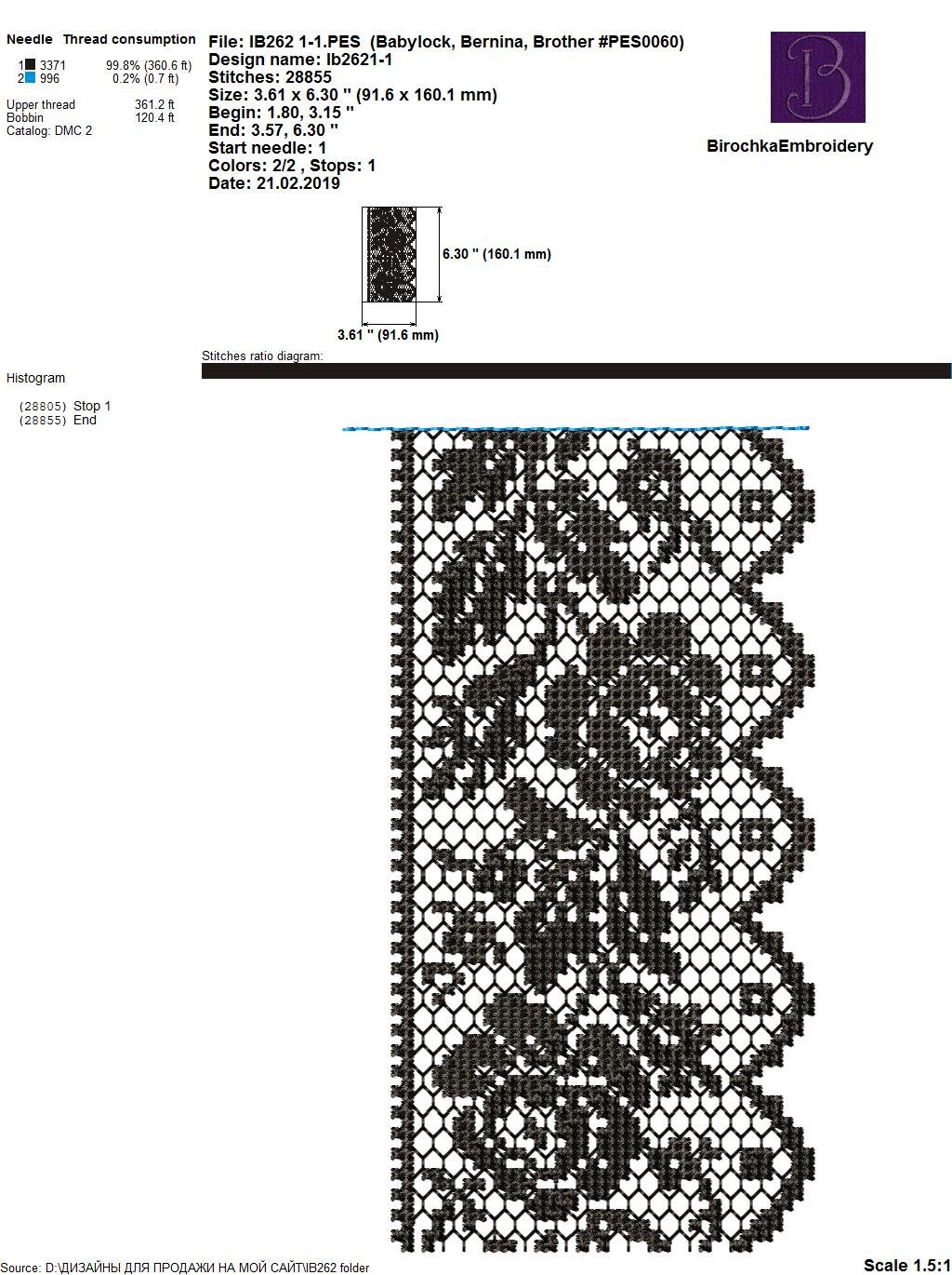 Cross stitch machine embroidery designs set Imitation of | Etsy