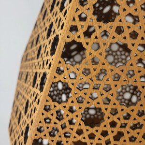 Shadow Lamp: Large Dodecahedron Girih Geometry - Etsy