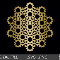 Islamic Geometric Pattern Bundle – SVG, EPS, PNG - Etsy
