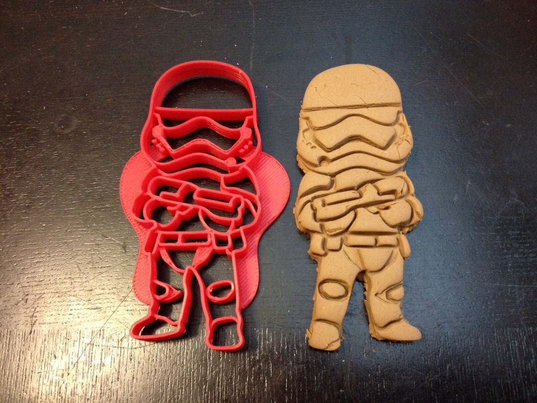 Storm Trooper Cookie Cutter. Great for Your Kid's Star Wars Themed ...