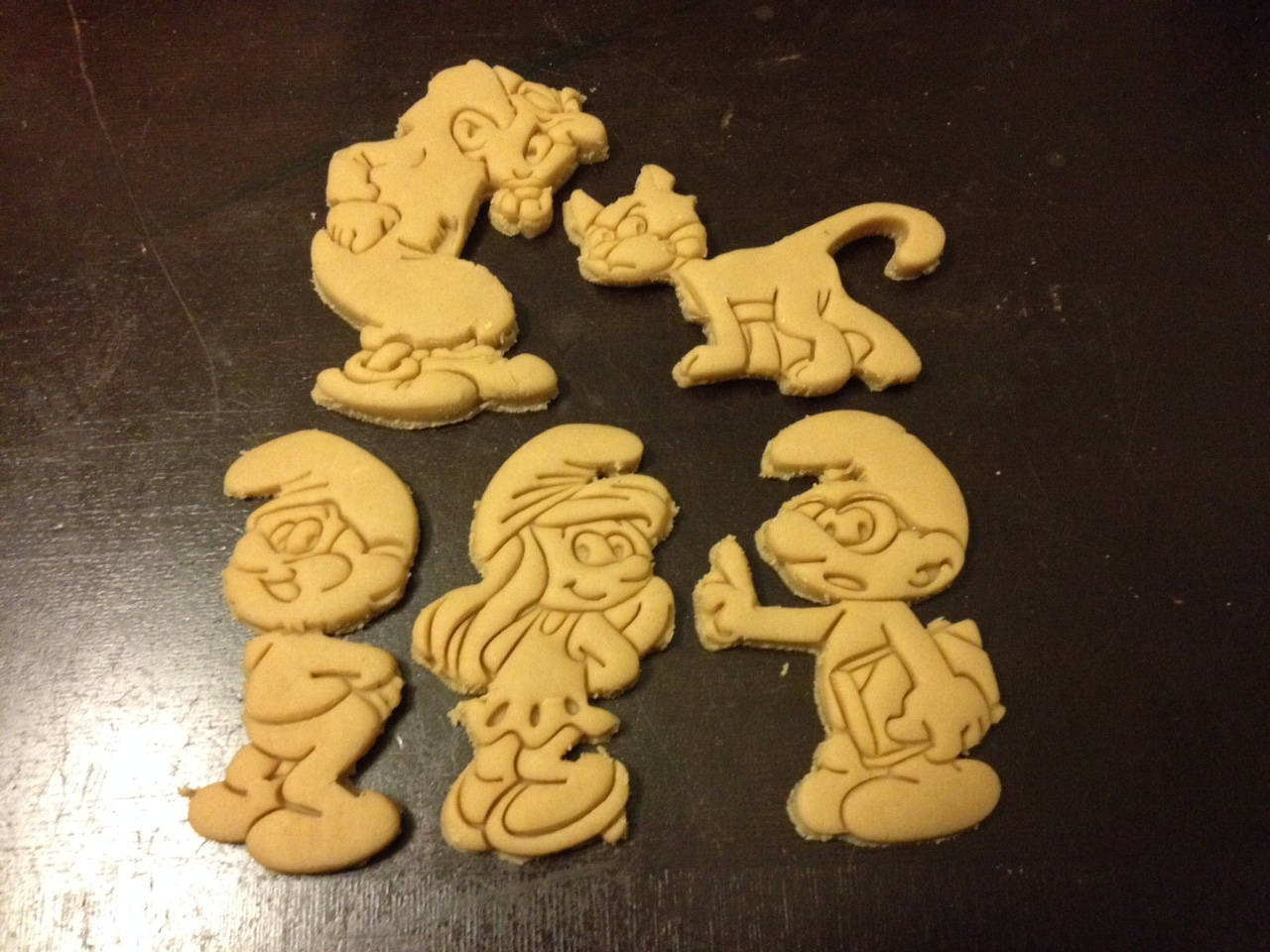 Smurfs Cookie Cutter 5 Pack. Perfect for Your Kid's Smurfs Themed ...