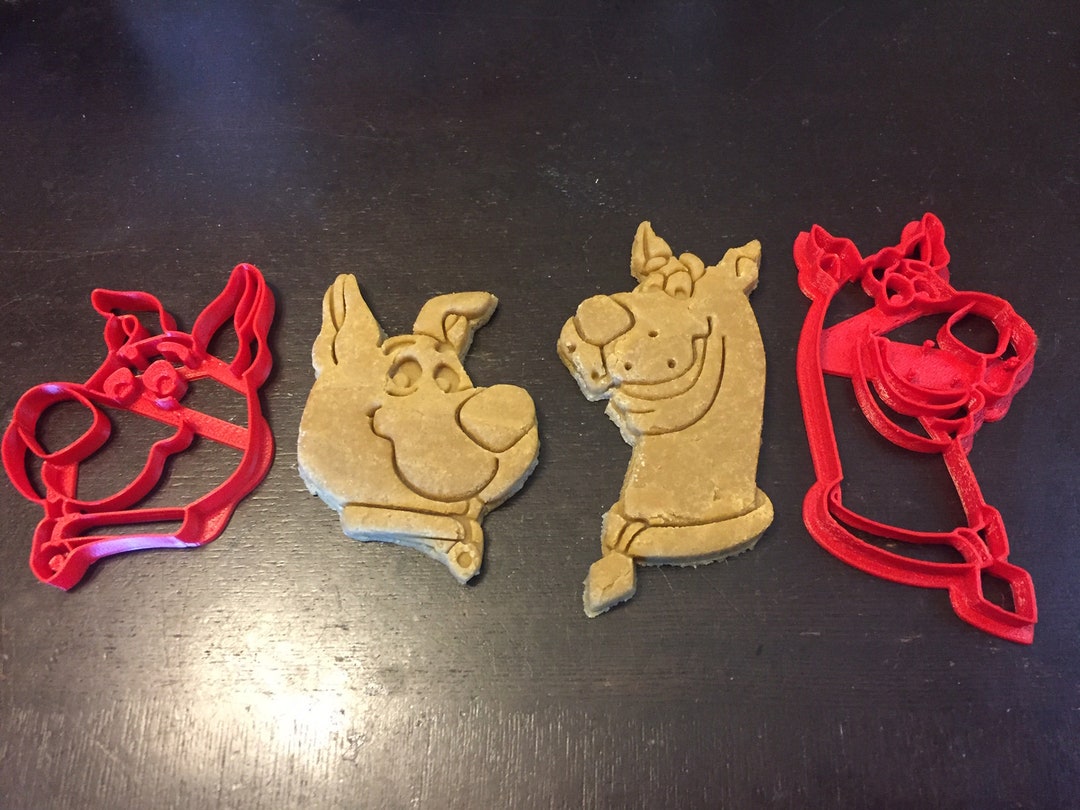 Scooby Doo and Scrappy Doo Cookie Cutters. Great for Any Scooby Themed Birthday Party. Celebrate ...