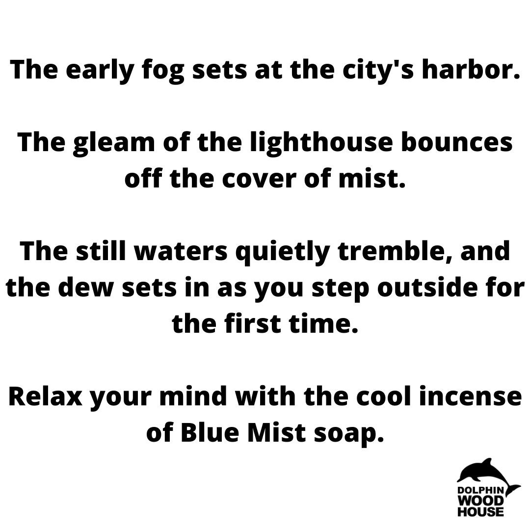 Blue Mist Soap Bar Unisex Fragrance Soap - Etsy