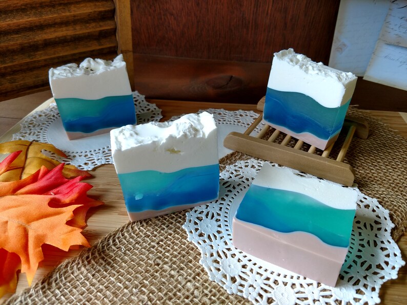 Caribbean Waves Ocean View Soap Bar Beach View Beach Soap | Etsy