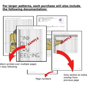 Magical Sign Post Cross Stitch Pattern, Geeky Gift, Fantasy ...