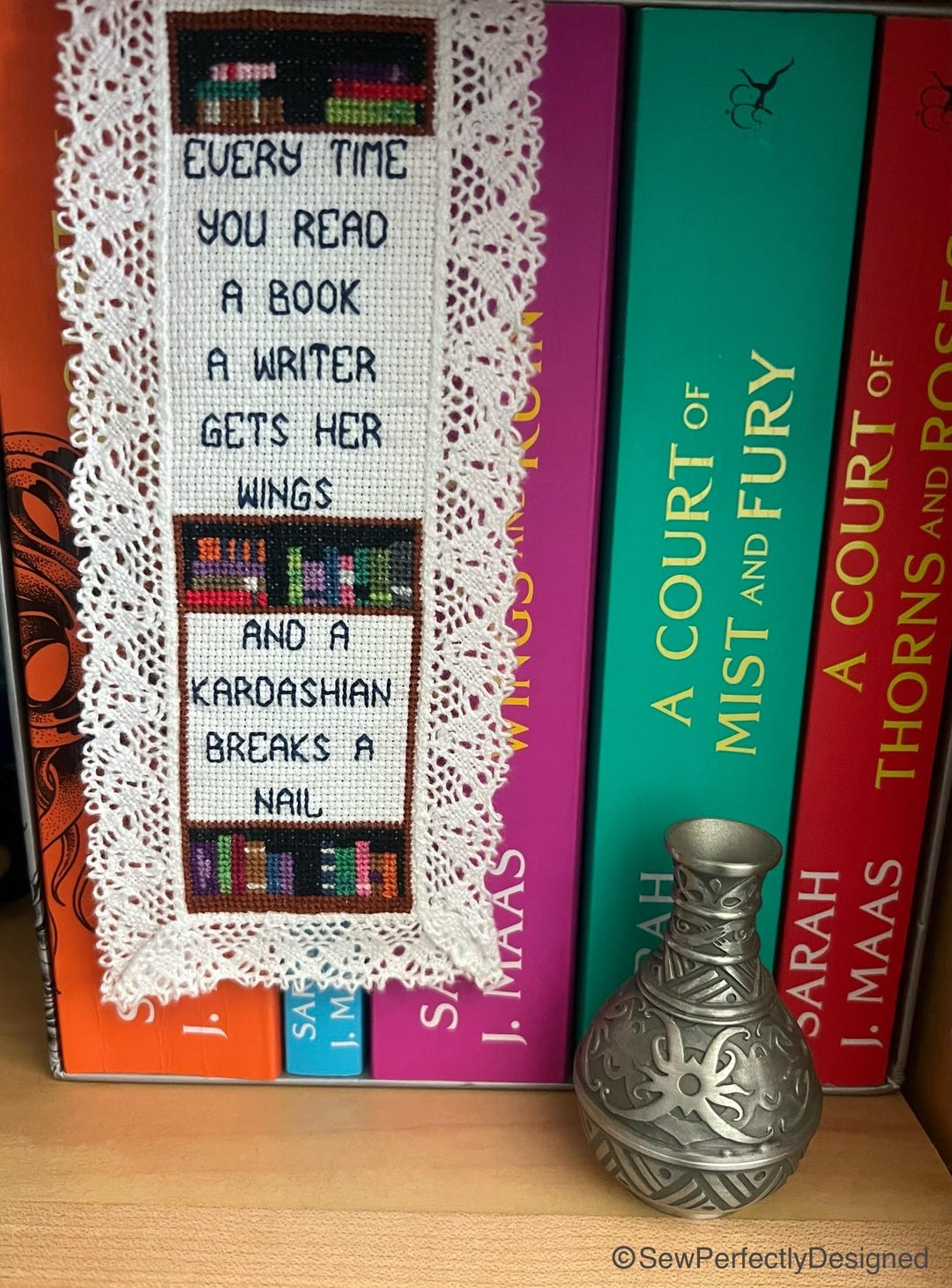 Snarky Cross Stitch Bookmark Pattern, Funny Reader Gift (PDF) - Etsy