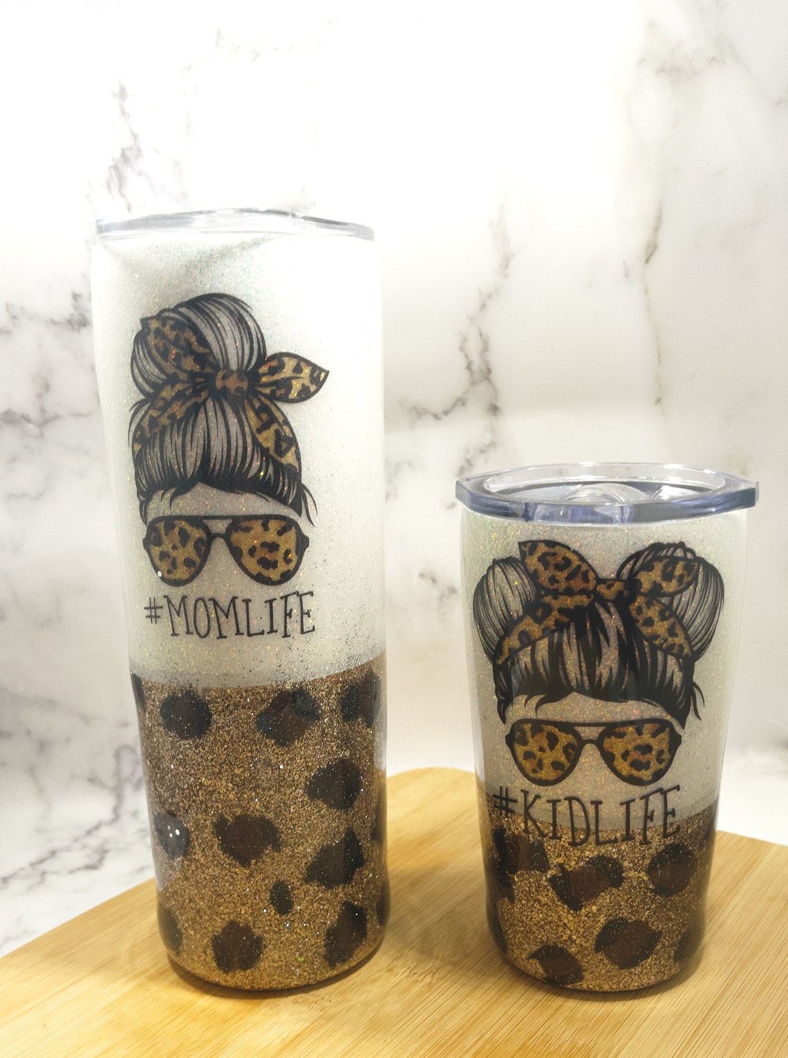 Mommy And Me Tumbler Set Mama And Mini Matching Tumblers Etsy