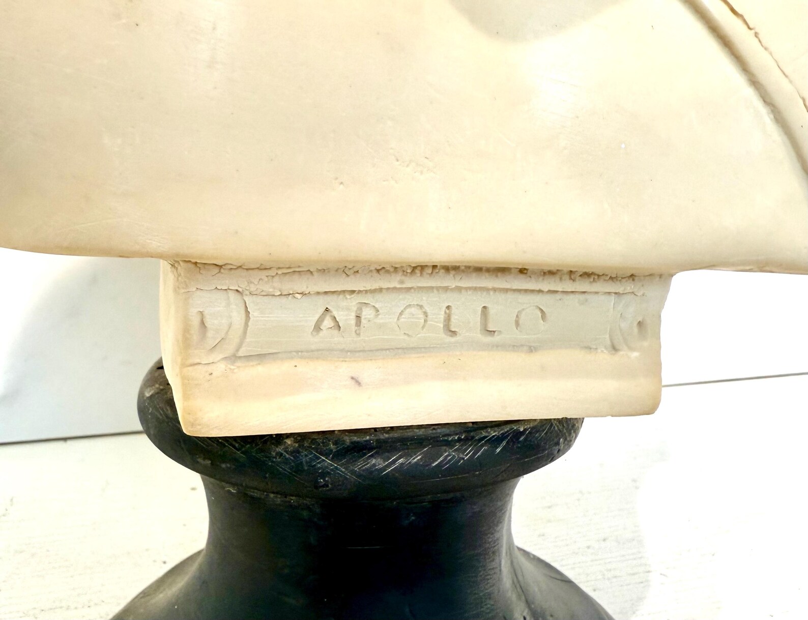 Large Vintage Composite Neoclassical Bust of Apollo Mid Century - Etsy