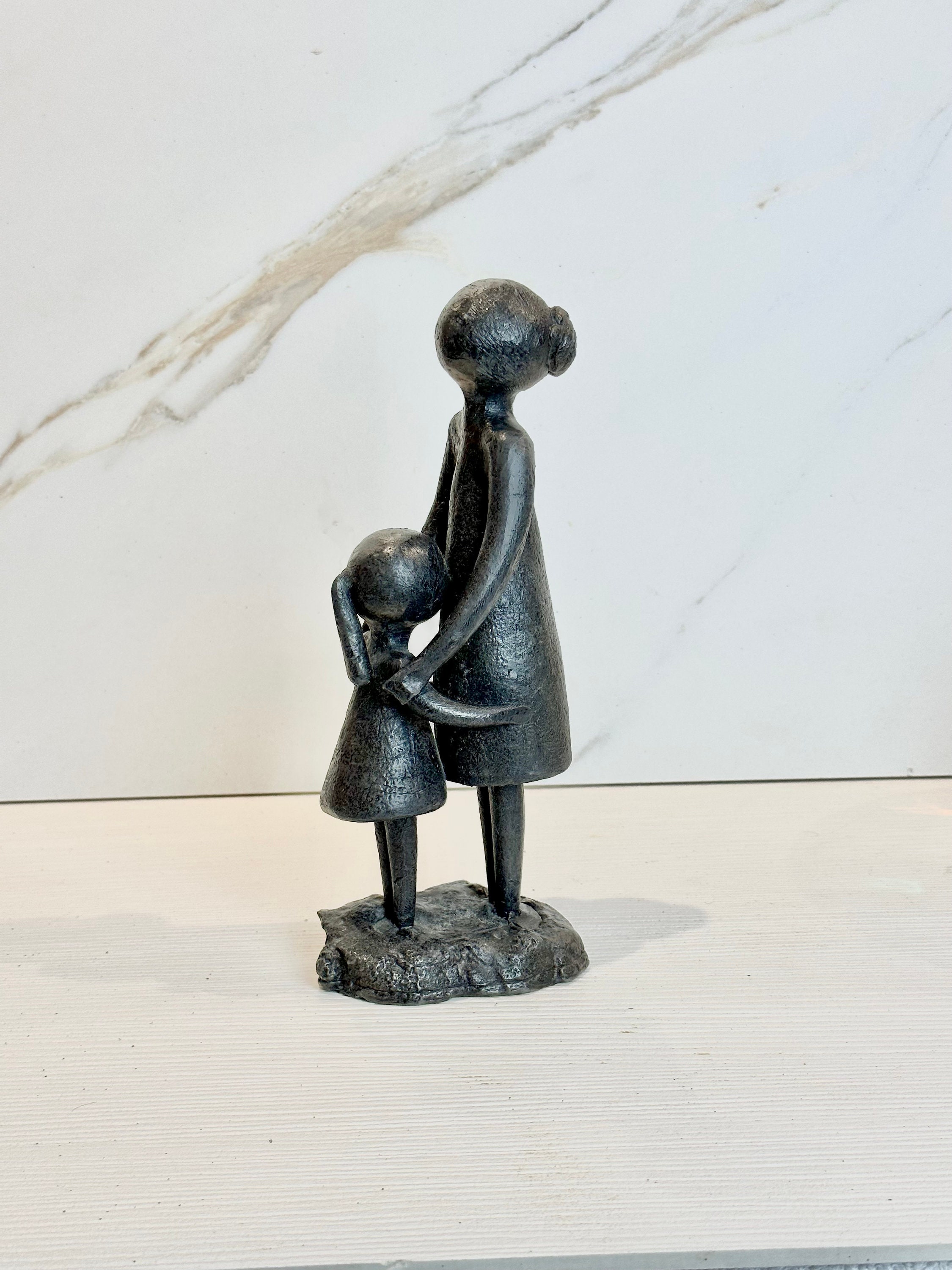 Mid Century Modern 1960s Modernist Sculpture Little People by William ...